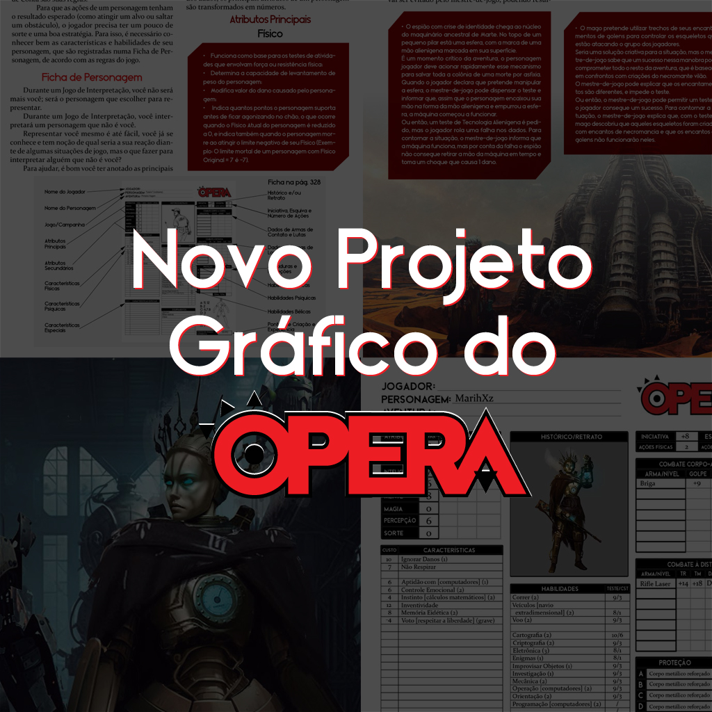 Novo Projeto Gráfico do OPERA RPG – OPERA RPG